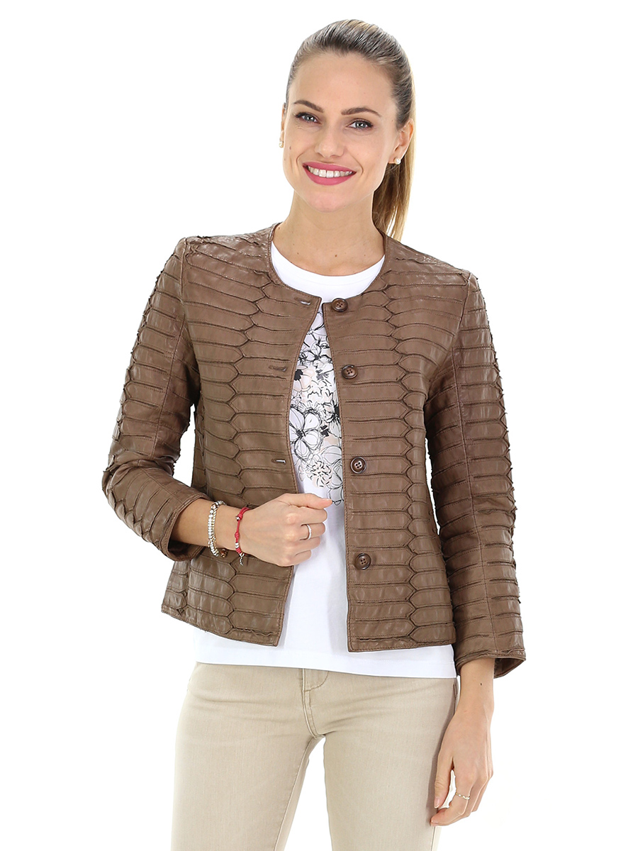 Giacca Tortora Bully - Le Follie Shop