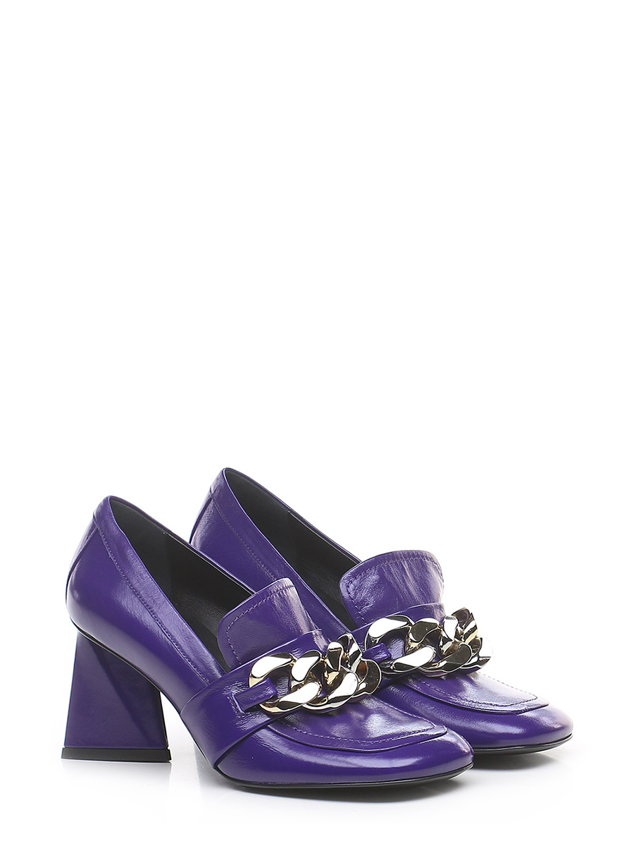 Scarpa con tacco Viola Strategia - Le Follie Shop