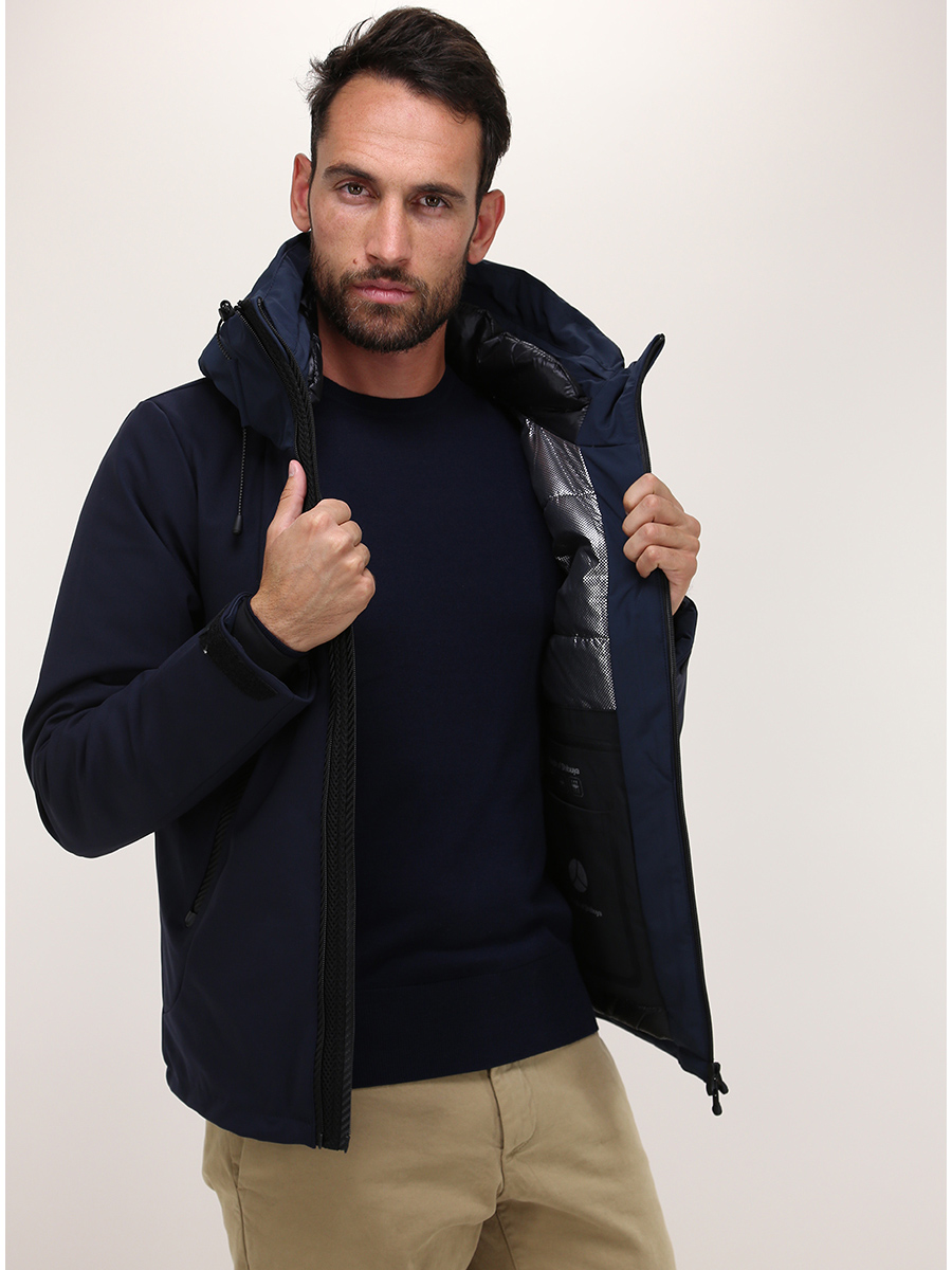 Down jacket Navy People OF Shibuya - Le Follie Shop