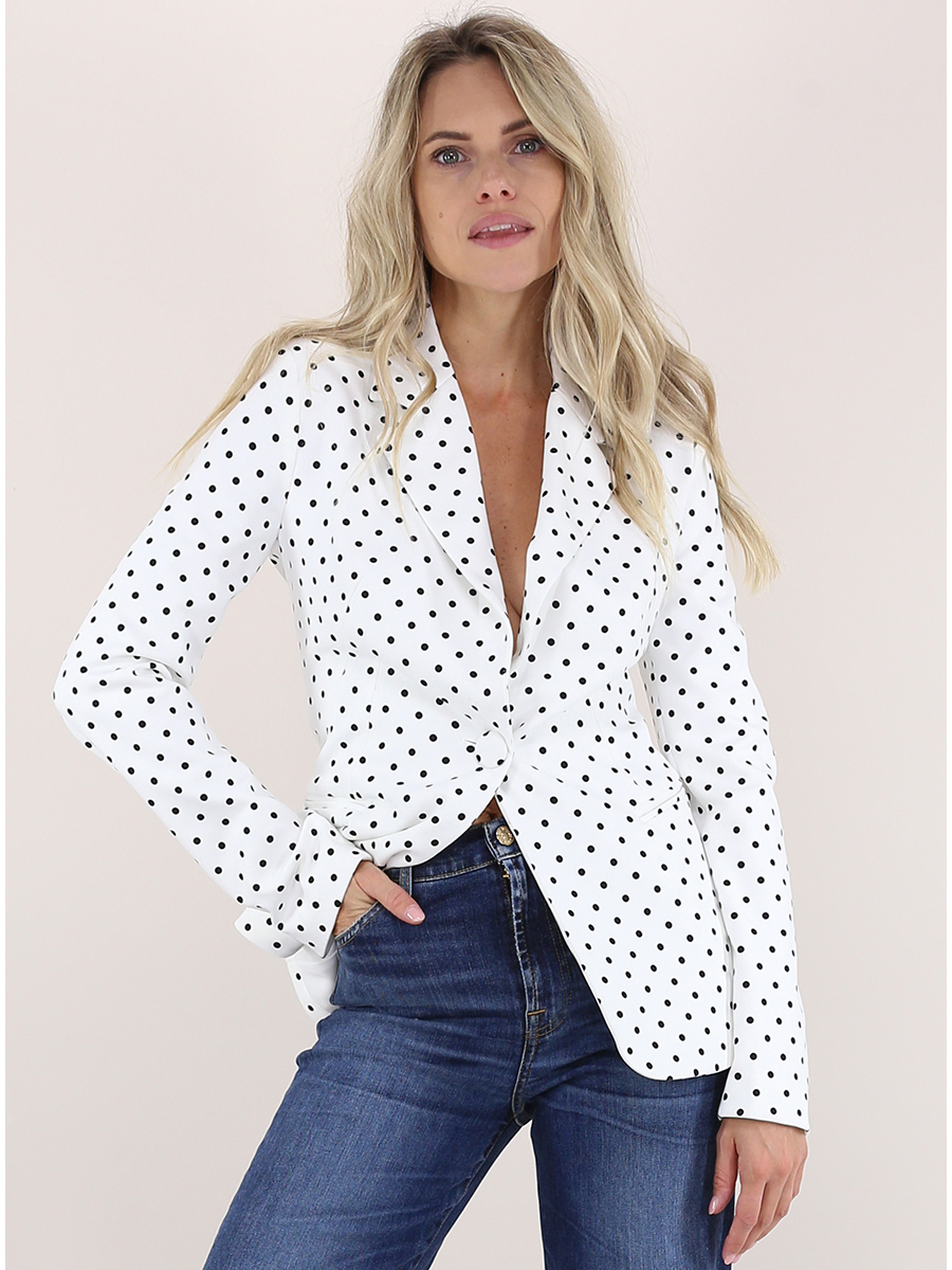 Jacket Giglio/nero 07288 Twin Set Actitude - Le Follie Shop