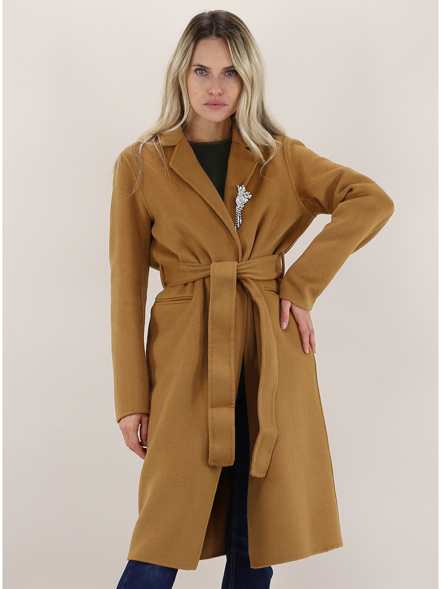 Coat Cammello 00070 Liu.jo - Le Follie Shop