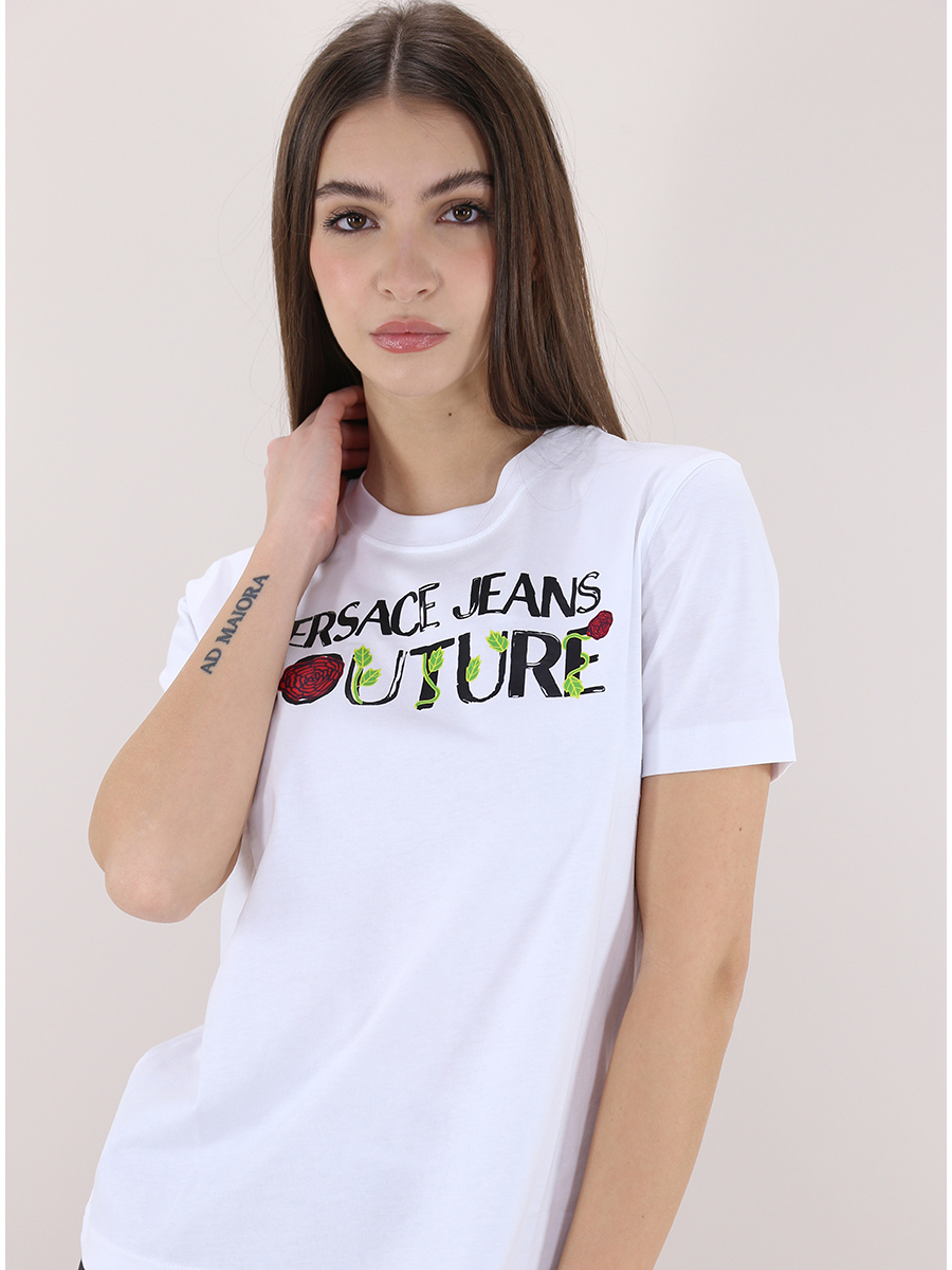 Top White Versace Jeans Couture - Le Follie Shop