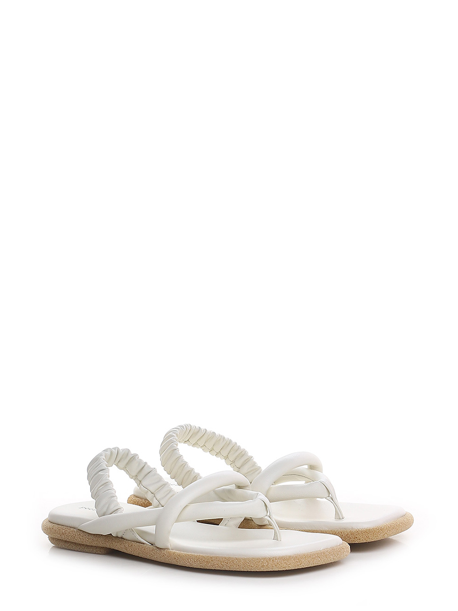 Sandalo basso White Poesie Veneziane - Le Follie Shop