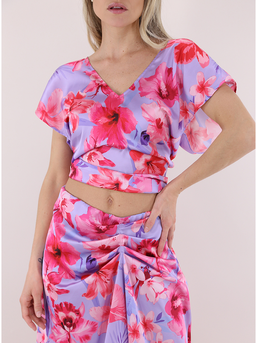 Top Lilla/rosa/fuxia Pinko - Le Follie Shop