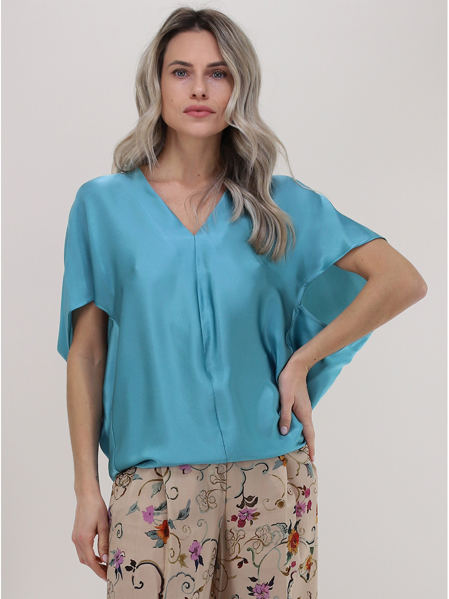 Jersey Acquamarina Semicouture - Le Follie Shop