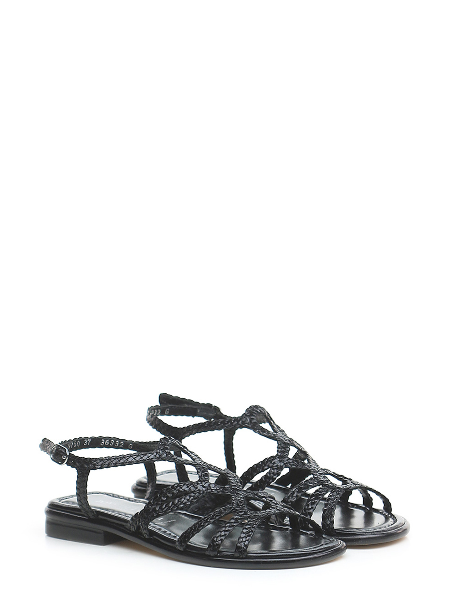 Sandalo basso Nero Pons Quintana - Le Follie Shop