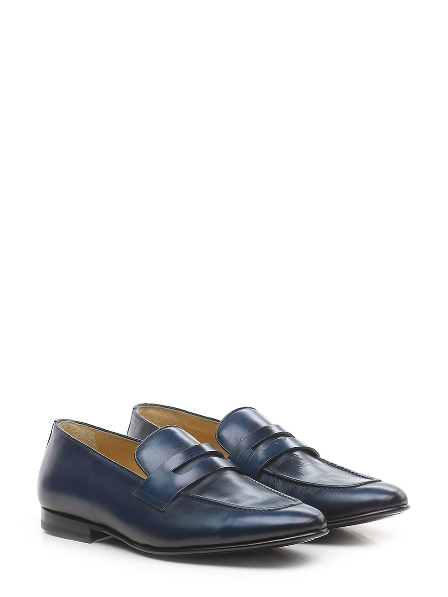 Loafer Navy Amedeo Testoni - Le Follie Shop