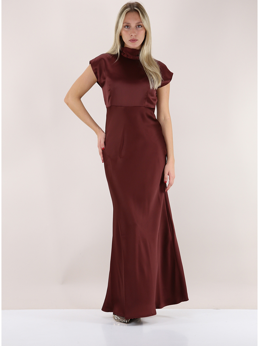 Dress Bordeaux ICONA - Le Follie Shop