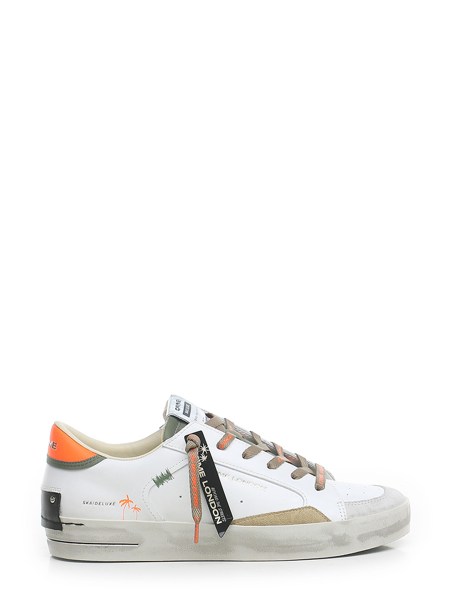 Sneaker White/military Crime London - Le Follie Shop