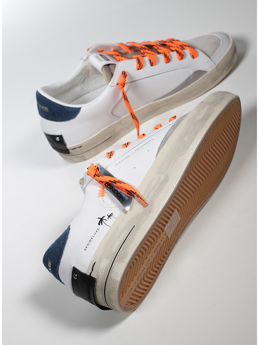 Sneaker White/sand Crime London - Le Follie Shop