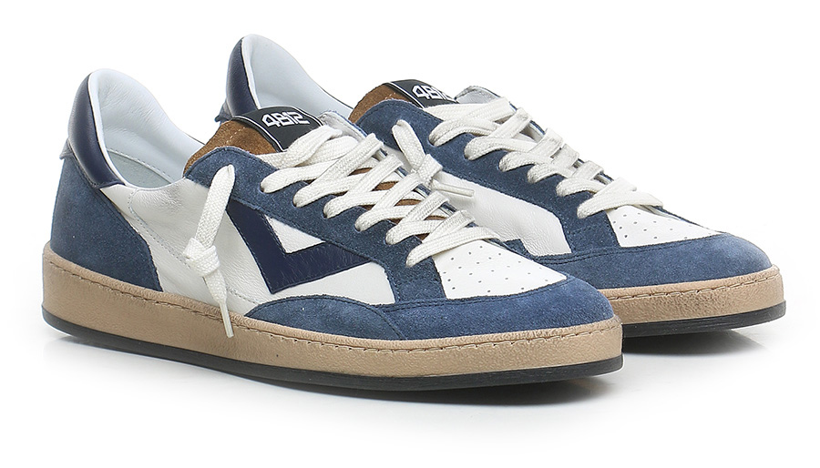 Sneaker White/blue 4B12 - Le Follie Shop