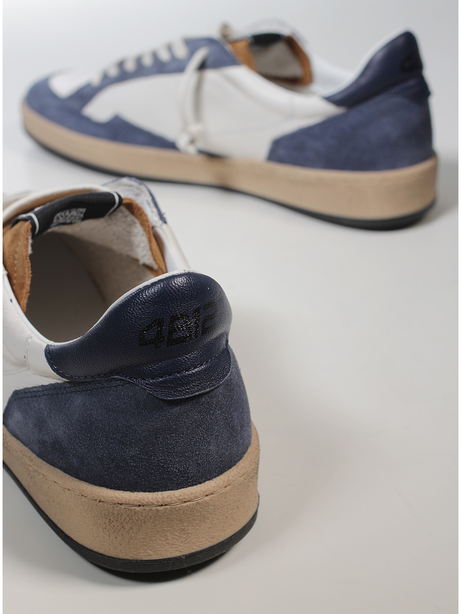 Sneaker White/blue 4B12 - Le Follie Shop