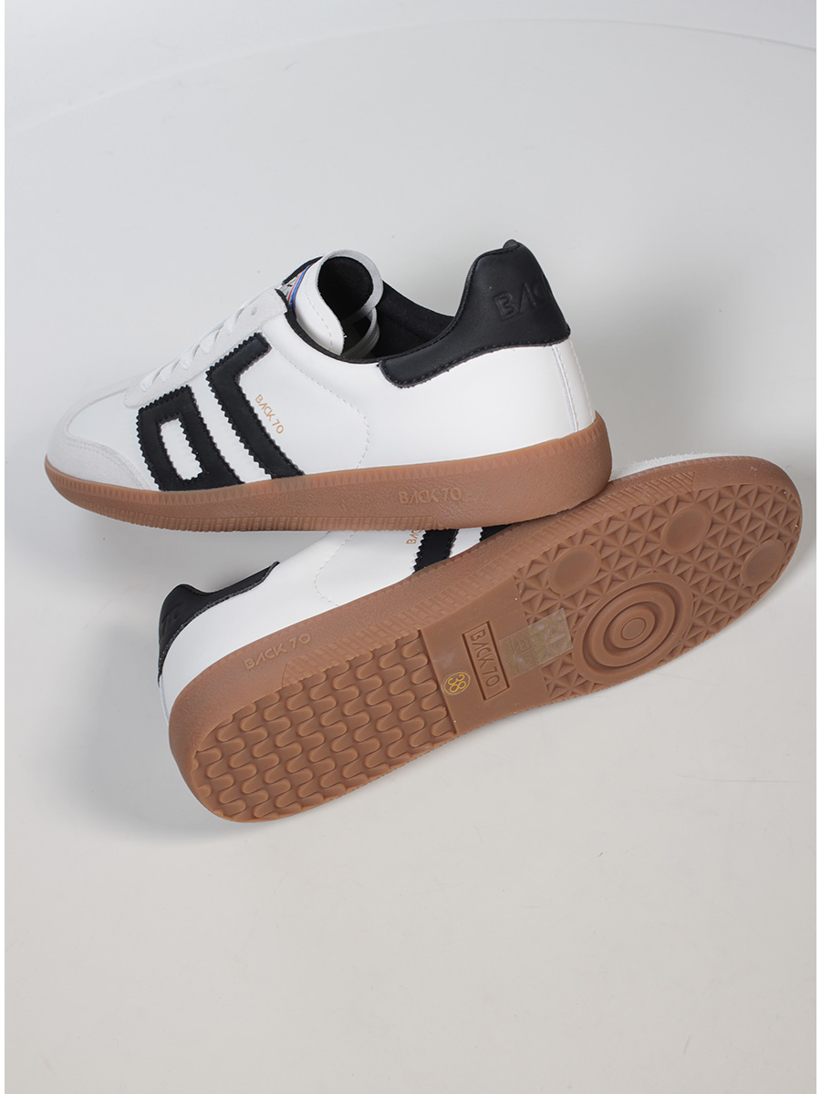 Sneaker White/black Back 70 - Le Follie Shop