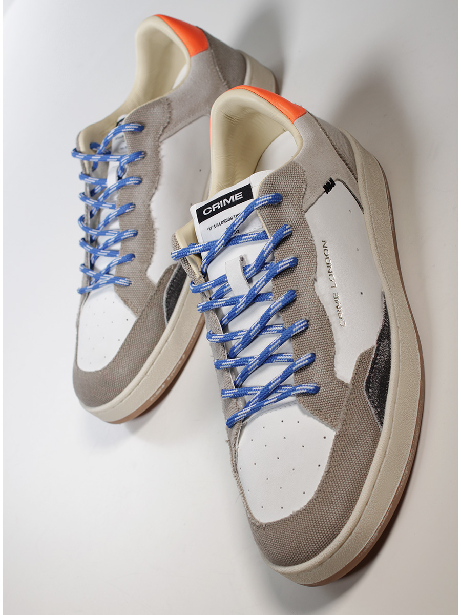 Sneaker White/multi Crime London - Le Follie Shop