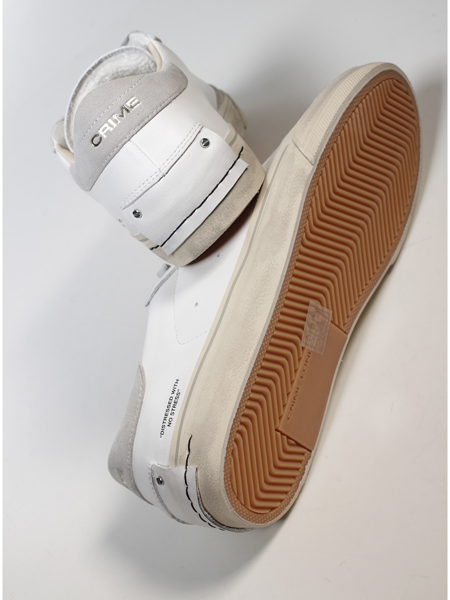 Sneaker White Crime London - Le Follie Shop