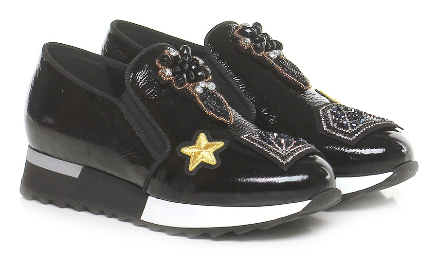 Sneaker Nero Jeannot - Le Follie Shop