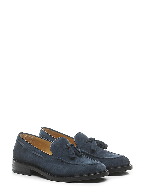 Loafer Navy Amedeo Testoni - Le Follie Shop