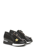 Sneaker Nero Jeannot - Le Follie Shop